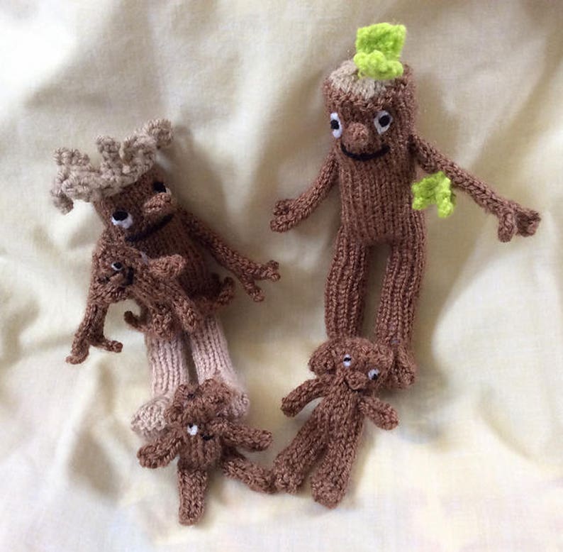 PDF Stick Man and His Family Knitted Characters Knitting Pattern ...