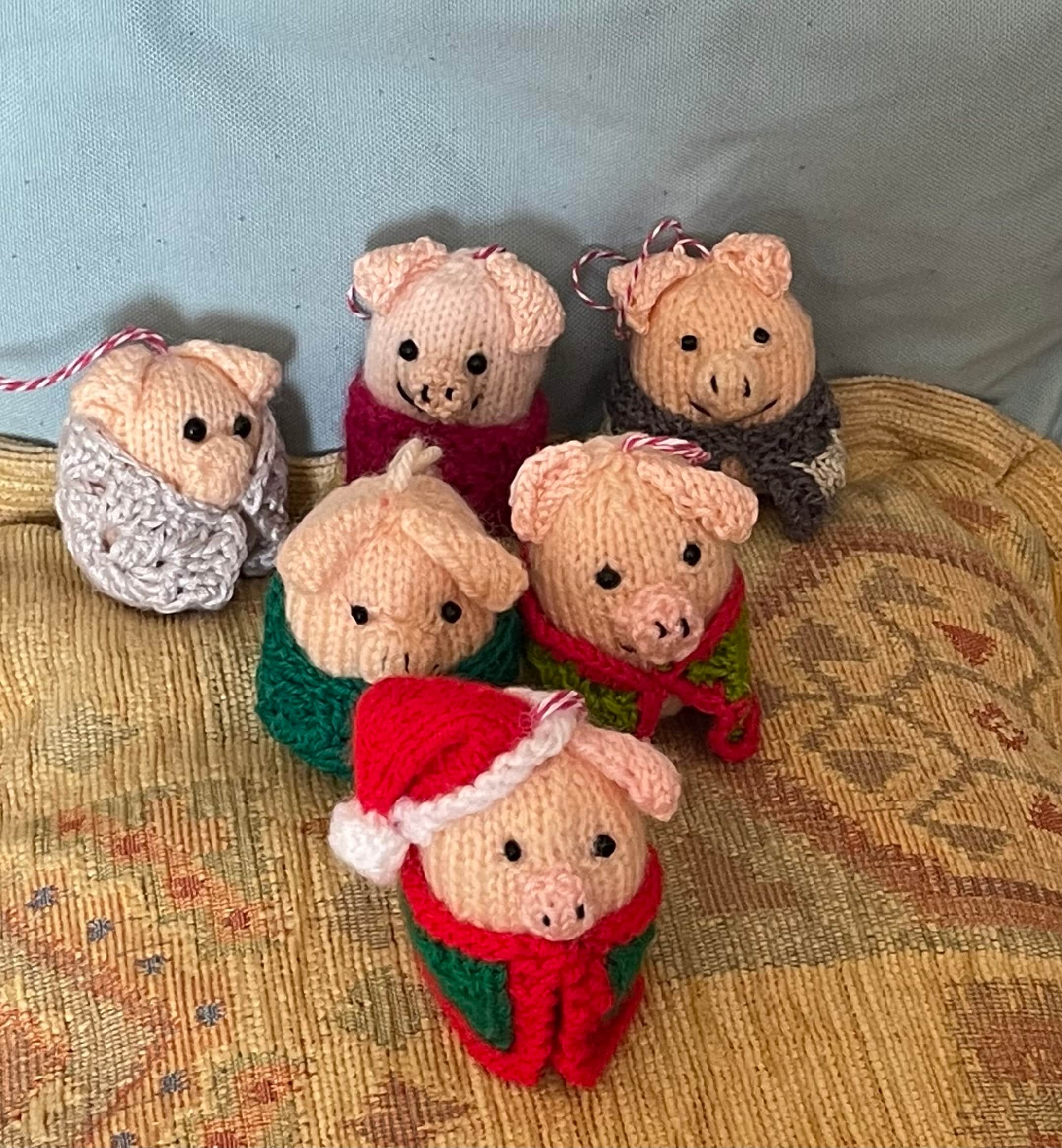 Pigs in Blankets Knitting Pattern PDF Instant Download - Etsy