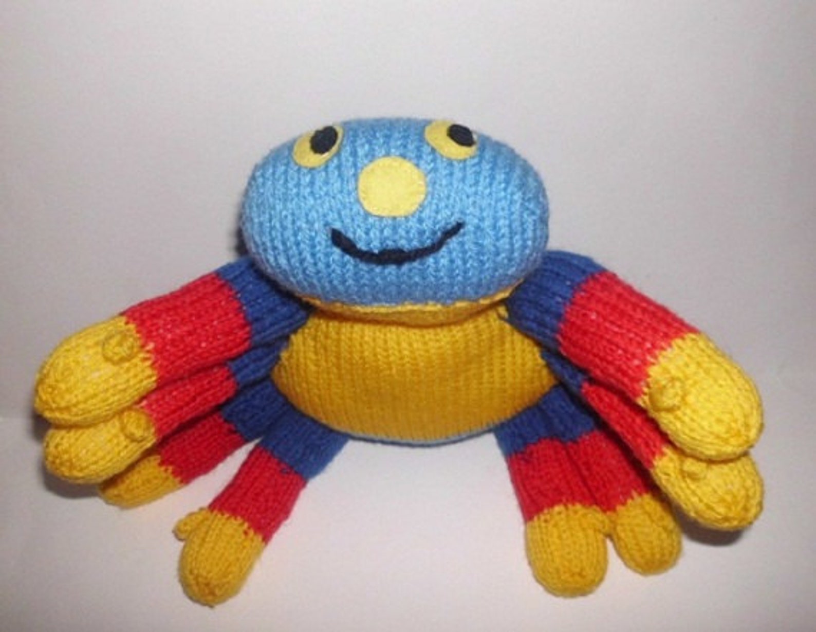 Knitting Pattern for Wool Spider Children's Toy PATTERN Only - Etsy