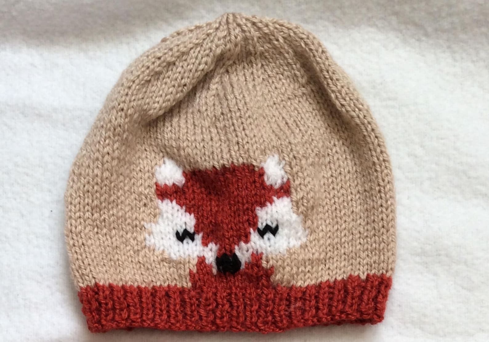 PDF Fox Cub Sweater Set Knitting Pattern Instant Download. Jumper Hat ...