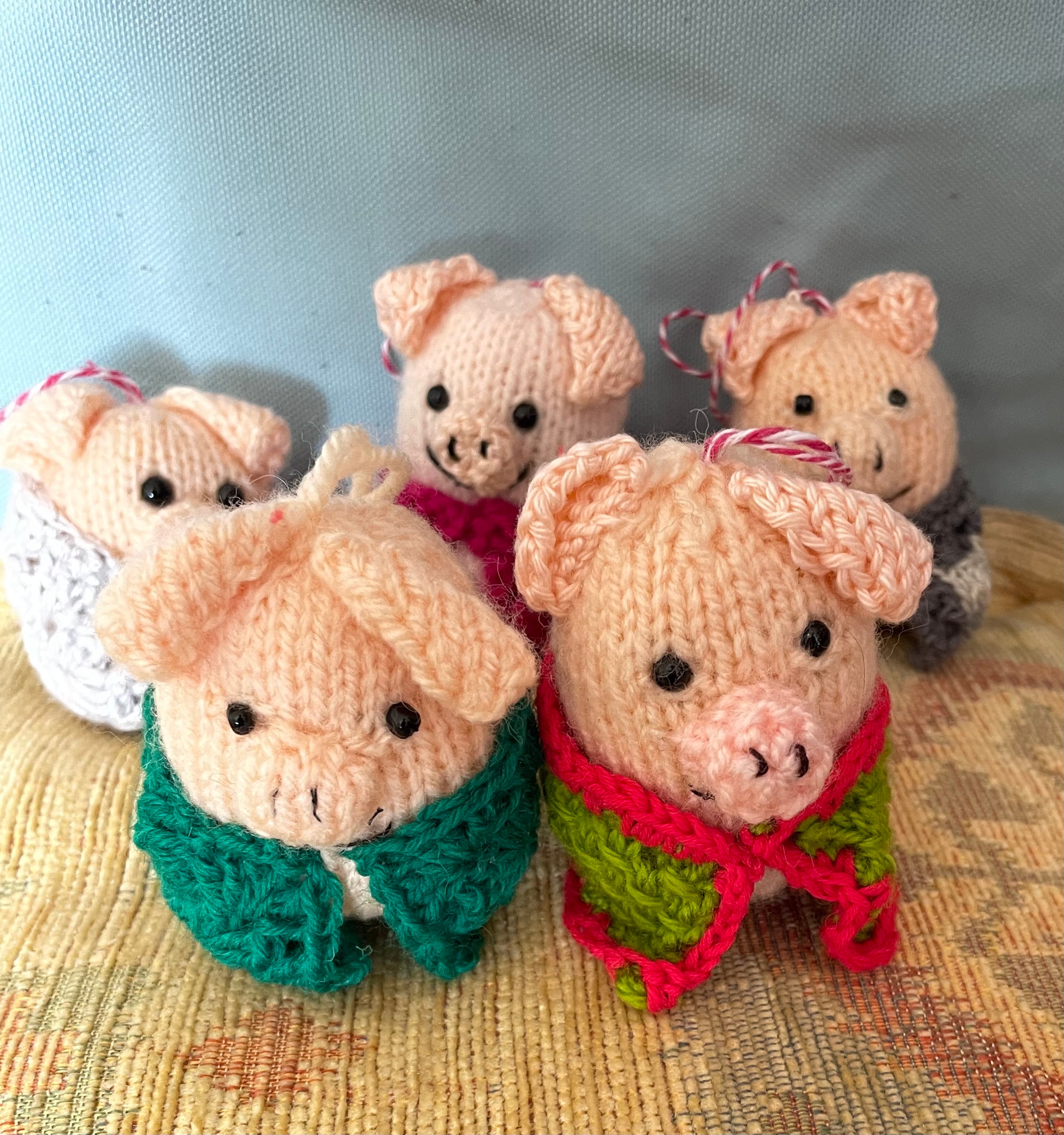 Pigs in Blankets Knitting Pattern PDF Instant Download - Etsy