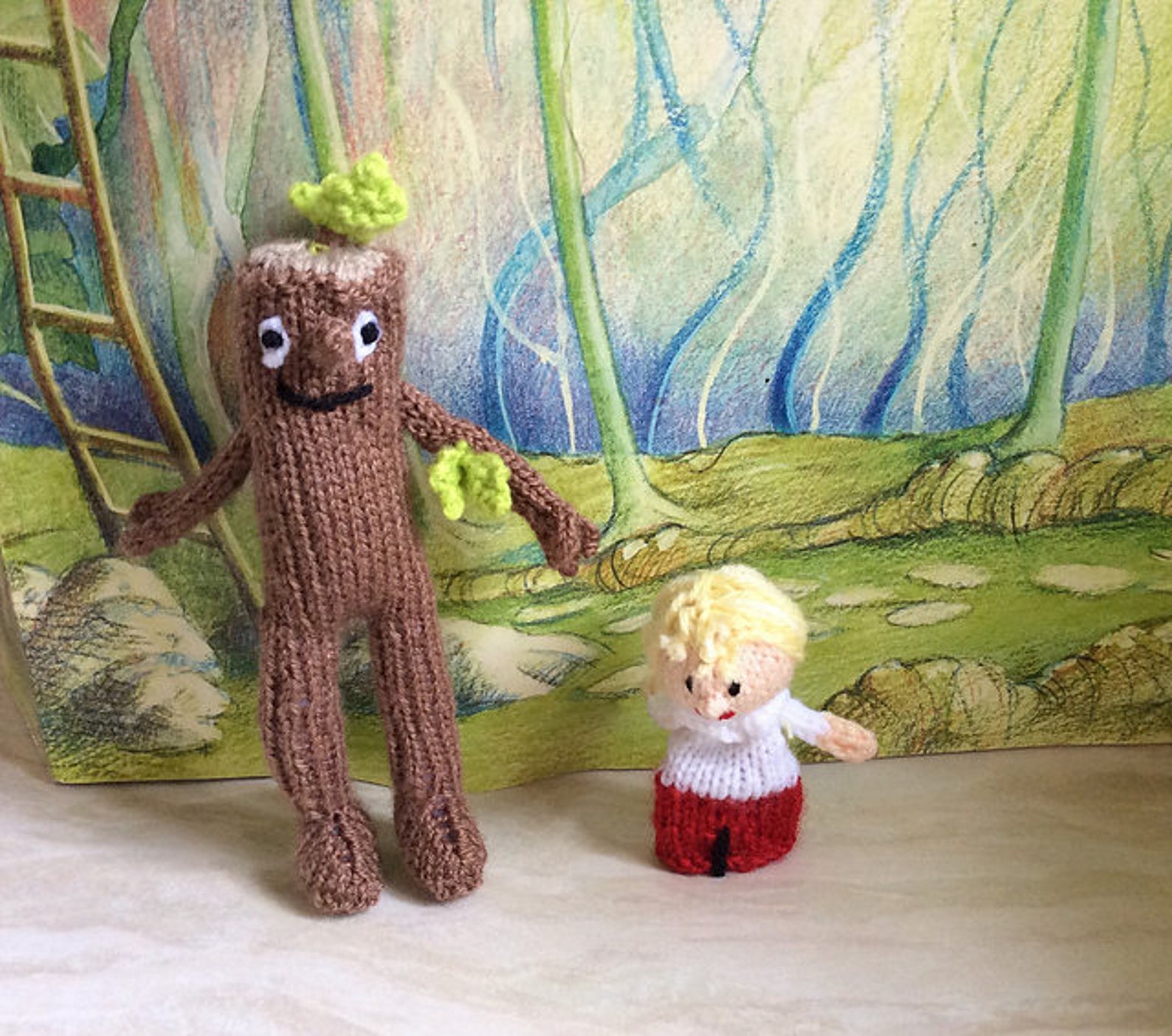 PDF Stick Man and His Family Knitted Characters Knitting Pattern ...