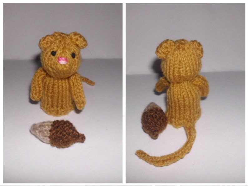 PDF GRUFFALO Finger Puppets Knitting Pattern - Etsy Australia