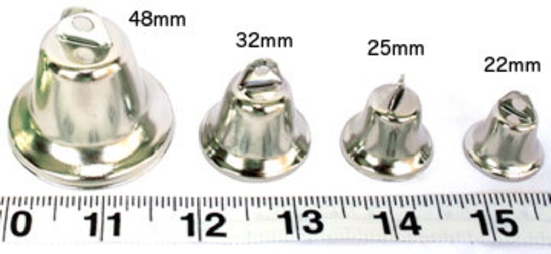 22mm Nickel Liberty Bells for Bird Toys - 10 Pack - Bird Toy Parts - Etsy