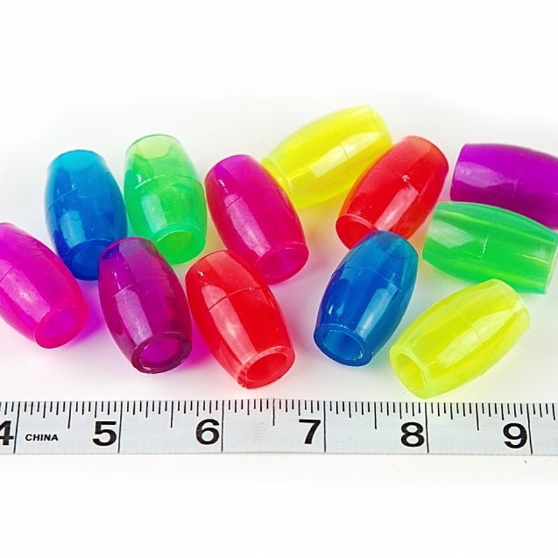 Oval Plastic Beads - Etsy