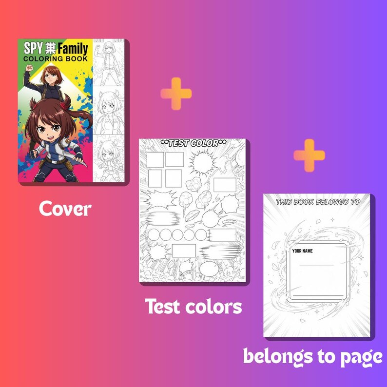 Spy X Family Coloring Pages – 20 Loid, Yor & Anya Designs - Etsy Canada