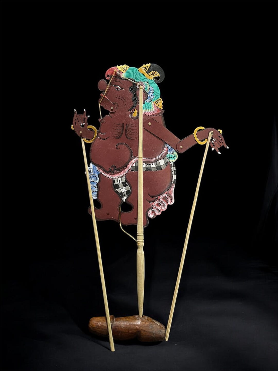 Balinese Wayang Kulit Merdah – Handcrafted Leather Shadow Puppet ...