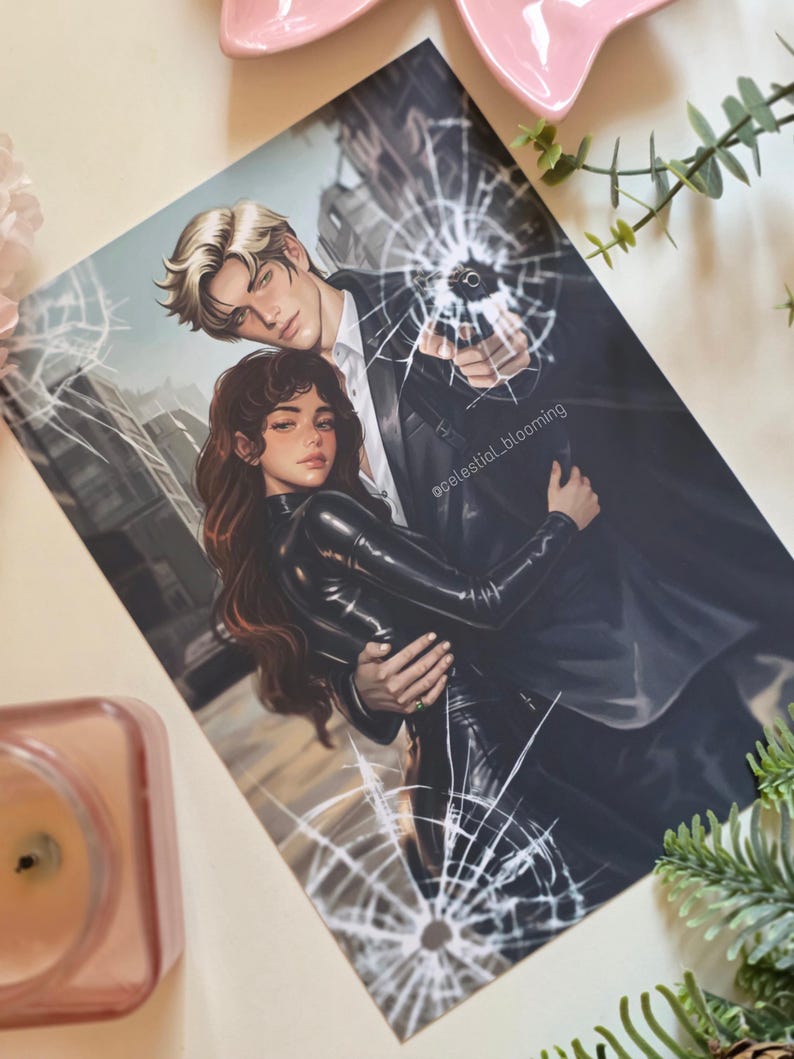 Shatter Me Aaron Warner and Juliette Ferrars Inspired Art - Etsy