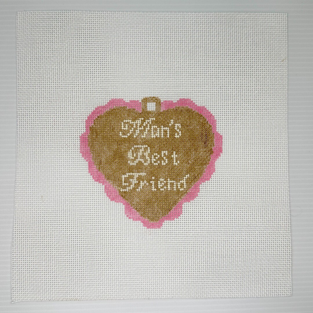 Man’s Best Friend Needlepoint Canvas – Sabrina Carpenter Lyric Mini ...