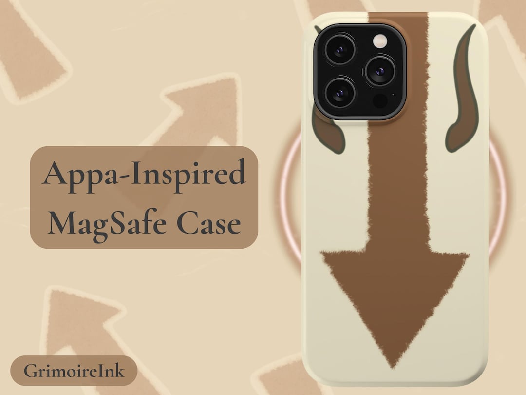 Appa Inspired Phone Case | Sky Bison Arrow Magsafe Cover (iphone ...