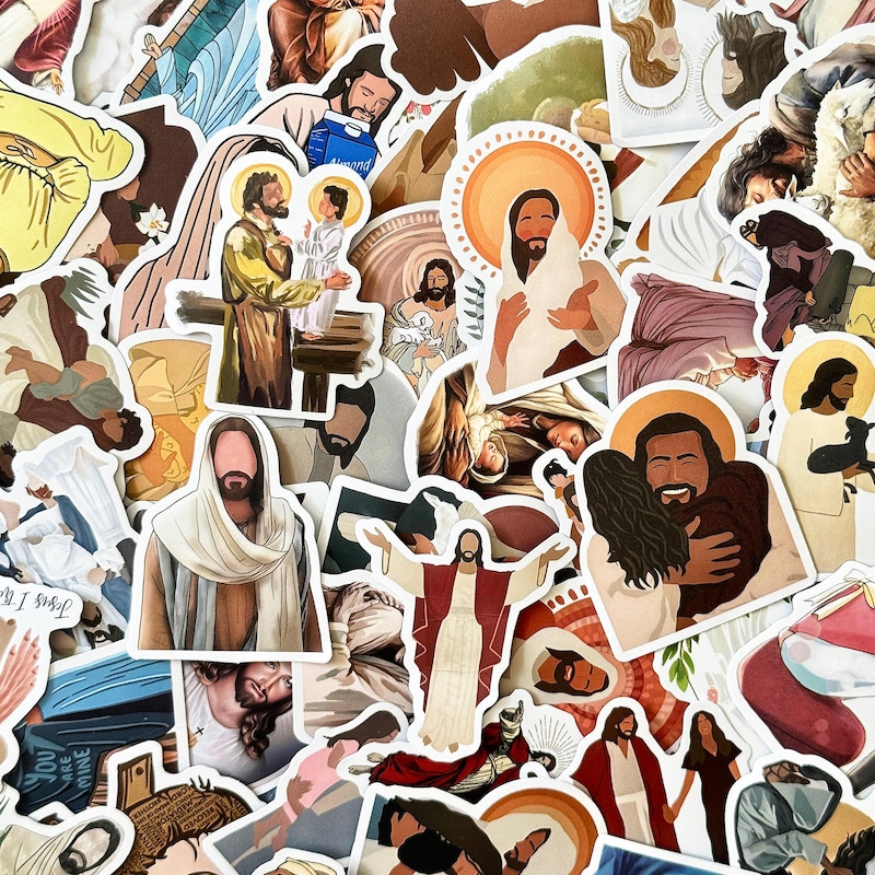 Christian Stickers - Etsy
