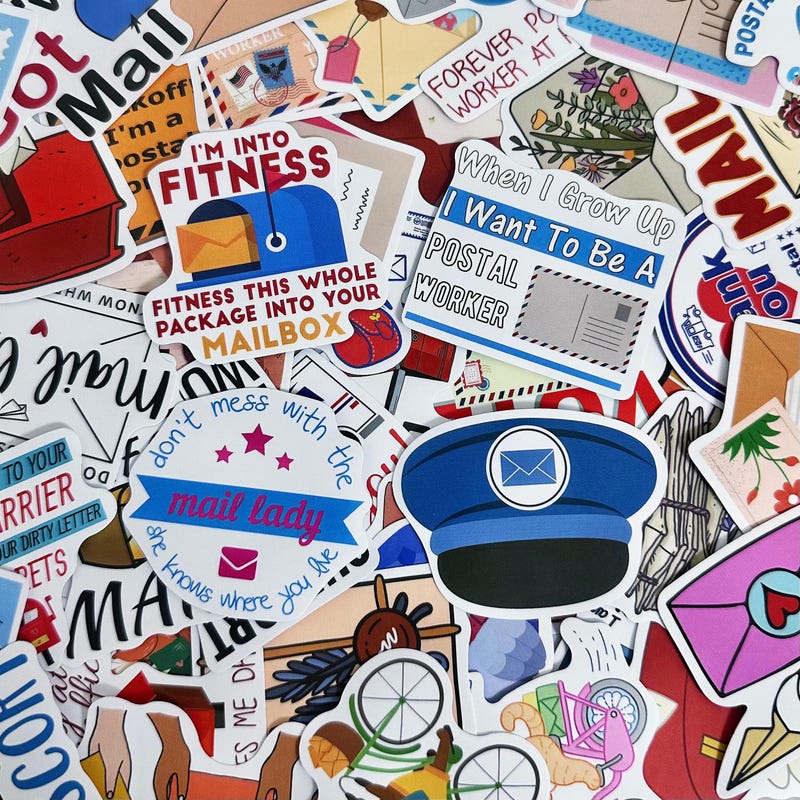 Mailman Decal - Etsy