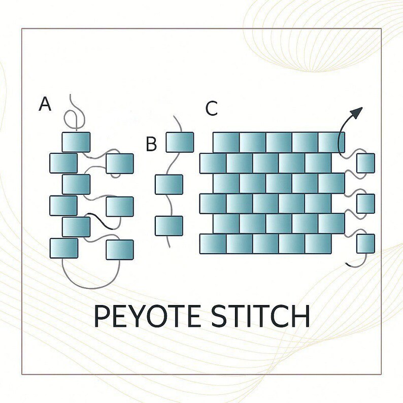 Emerald Serpent Beaded Jewelry Set – Peyote Bracelet and Ring Pattern ...