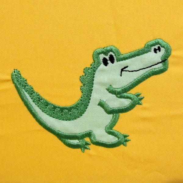 Alligator Applique - Etsy