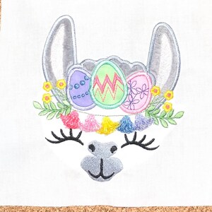 Easter Eggs Lama Tassels Face, Tassel, Llama, Alpaca Face Head Machine ...