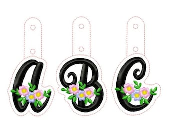 In the Hoop Alphabet | Etsy