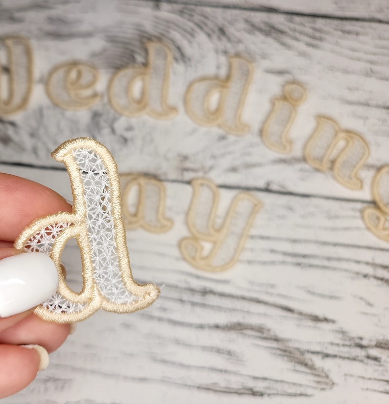 Delicate Lace Font Whole Alphabet A-Z Monogram FSL | Etsy