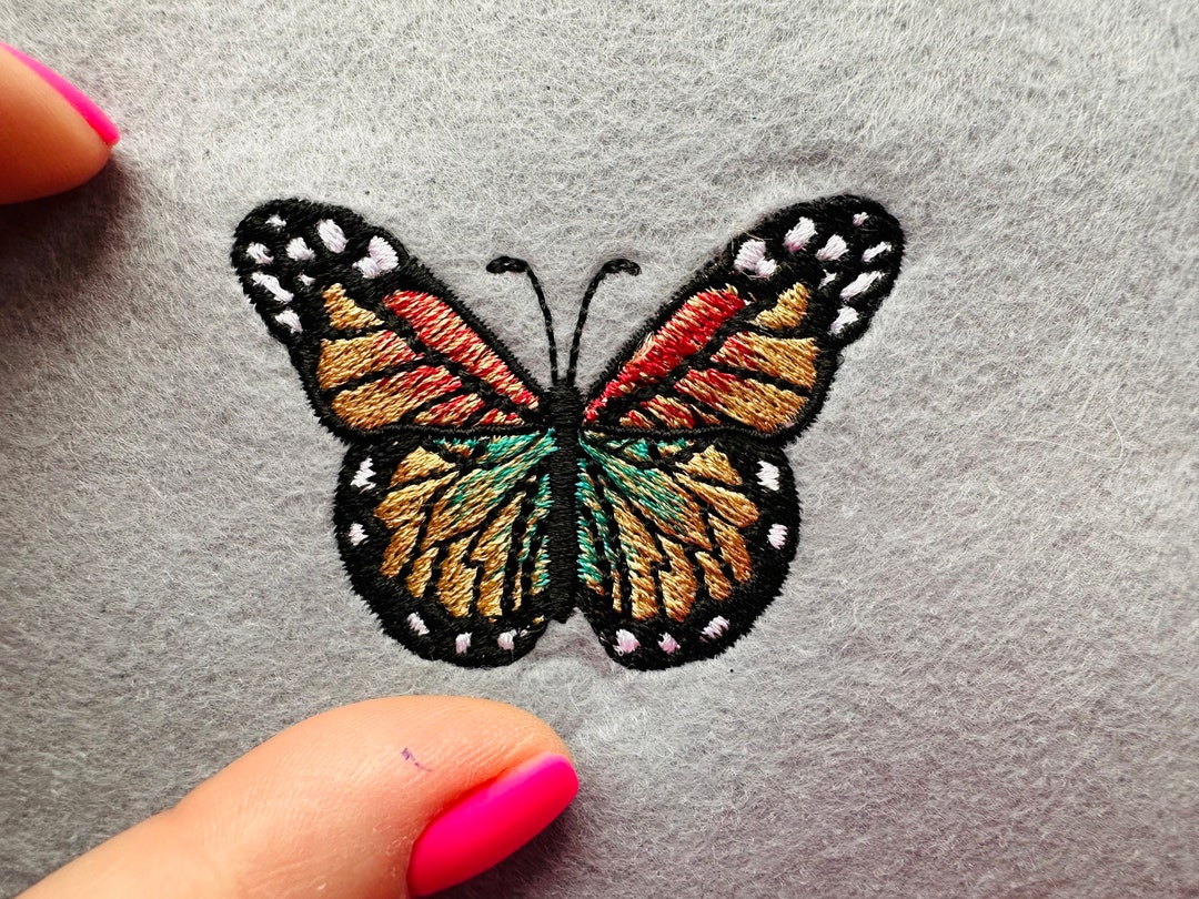Realistic Botanical Butterfly Machine Embroidery Designs Beautiful ...