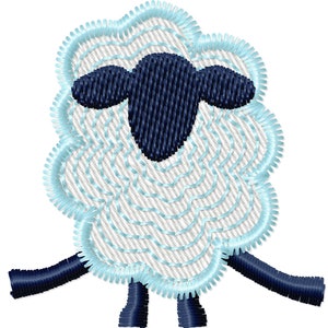 Mini Baby Sheep Little Lamb Farm Animal Machine Embroidery Designs ...