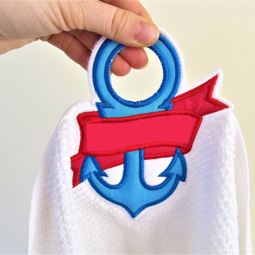 In the Hoop Kitchen Towel Topper Machine Embroidery Design - Etsy