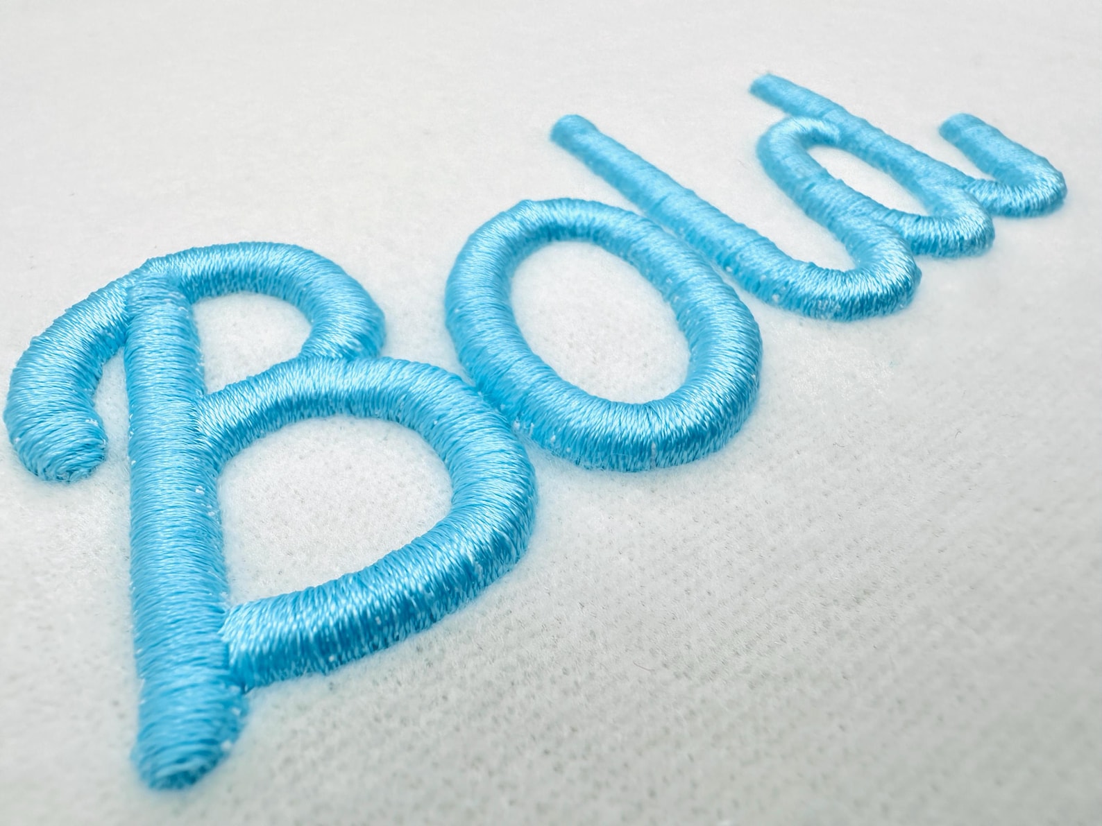 Puff Embroidery Font Machine Embroidery Designs 3D Raised Puffy Foam ...