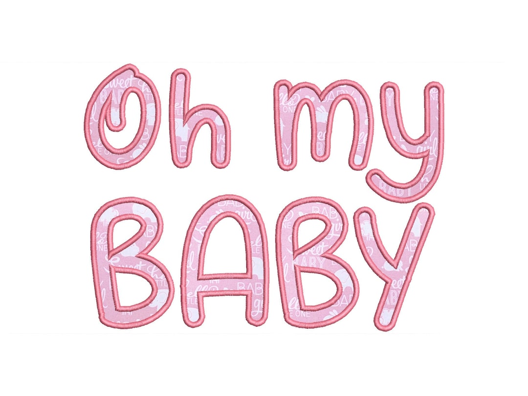 Cute Applique Monogram Font Machine Embroidery Applique Designs ...