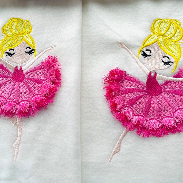 Ballerina Embroidery - Etsy