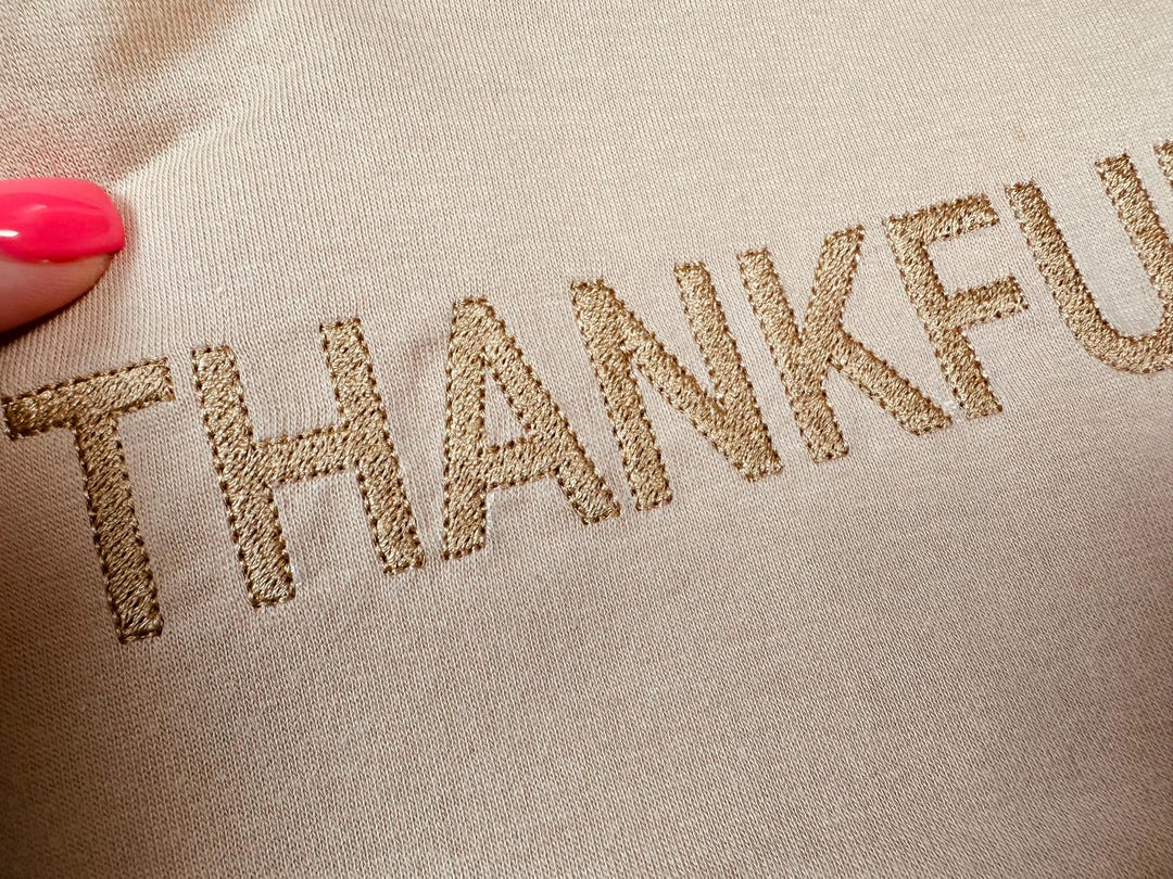 Ronda Font Fill Stitch and Outline Block Font Machine Embroidery ...