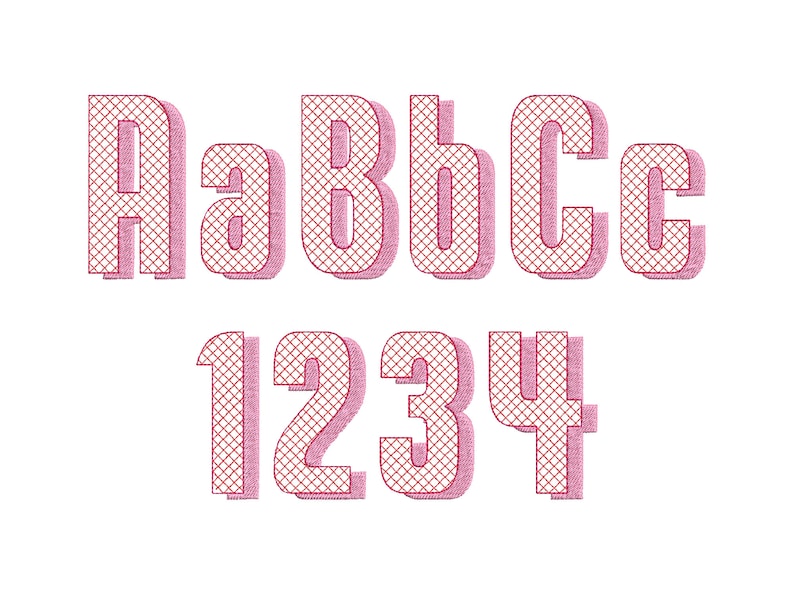 Glitter Shadow Font HTV Vinyl Embroidery Glitter Vinyl Alphabet Letters ...