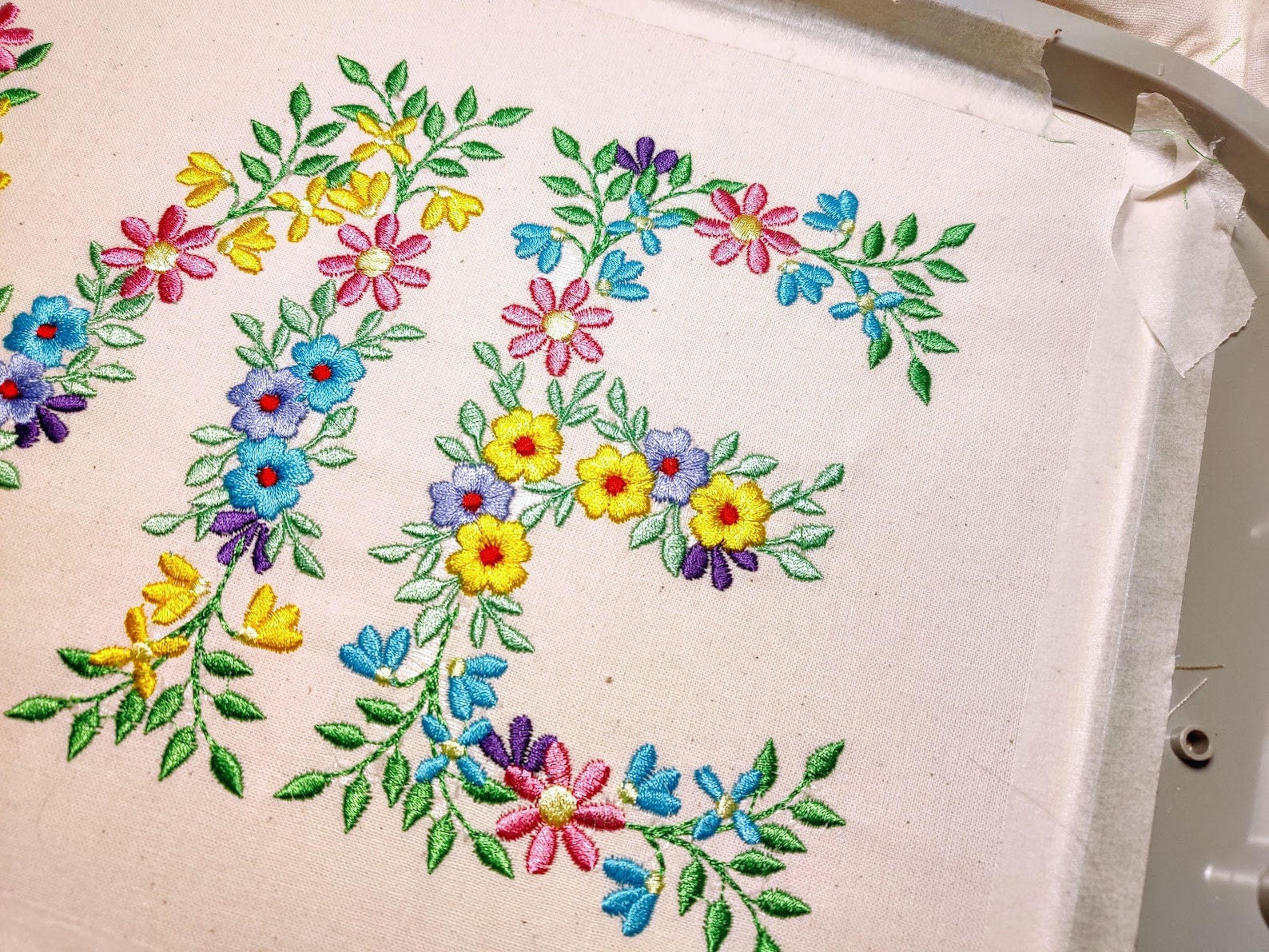 Country Floral Birthday Number 2 Farm Flowers Number Flower | Etsy