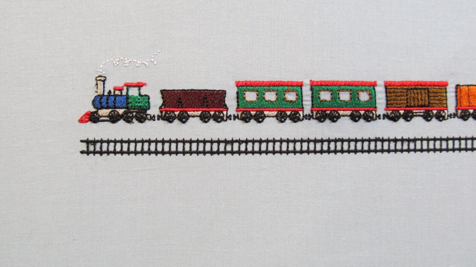 Train With Various Wagons MINI Machine Embroidery Files for - Etsy