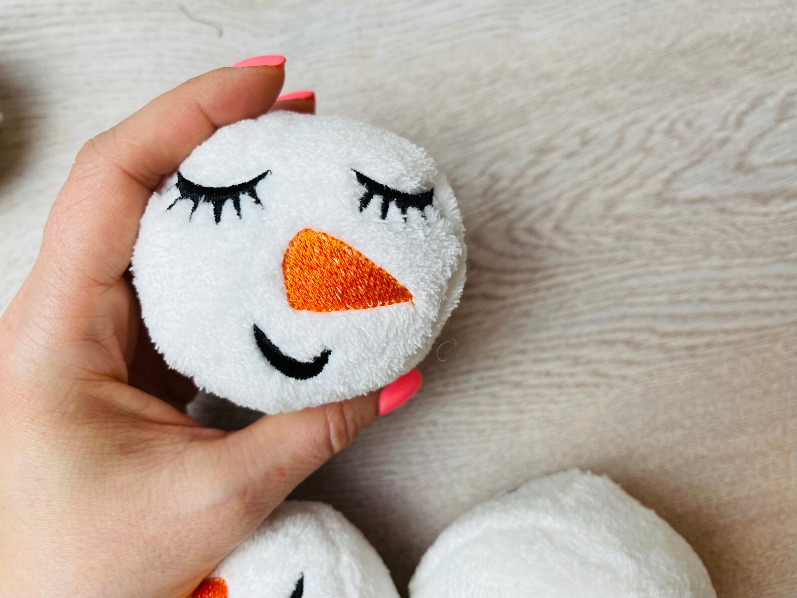 Snowball for Playing Snow Fight SET of 9 ITH in the Hoop - Etsy