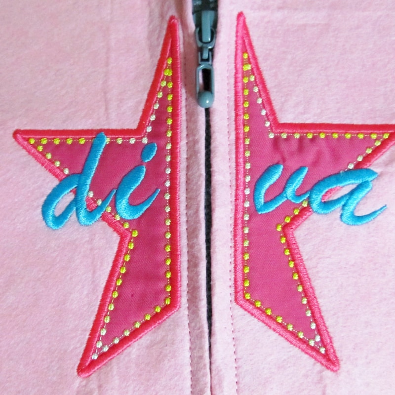 Star Split Monogram - Etsy