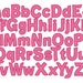 NEW Monogram Applique Font Machine Embroidery Applique Designs ...