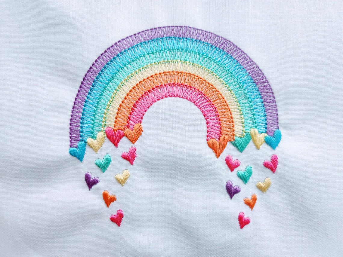 Mini Light Stitching Light Stitch Rainbow in Many Sizes - Etsy