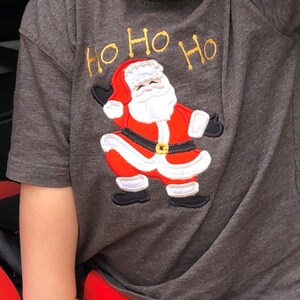 Dancing Santa Christmas Santa Happy Awesome Santa Embroidery Applique ...