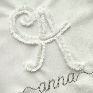 Big Fringe Extra Fluff! Fringed FONT Alphabet Letters Machine ...