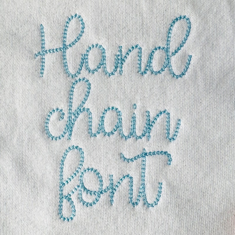 Chain Baby Fonts - Etsy