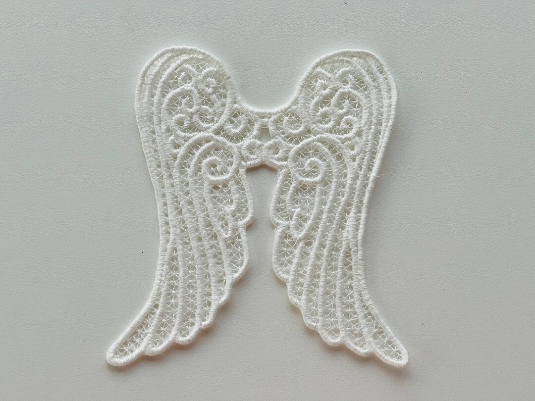 Simply Angel Wings FSL Free Standing Lace Angel Wing Christmas Tree ...