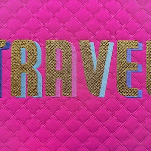 Glitter Shadow Font HTV Vinyl Embroidery Glitter Vinyl Alphabet Letters ...