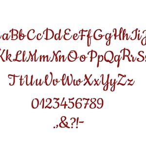 Split Greek FONT Applique and Satin Stitch Mini Font SET of 2 Fonts ...