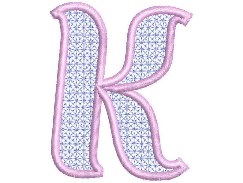 Delicate Lace Font Whole Alphabet A-Z Monogram FSL | Etsy