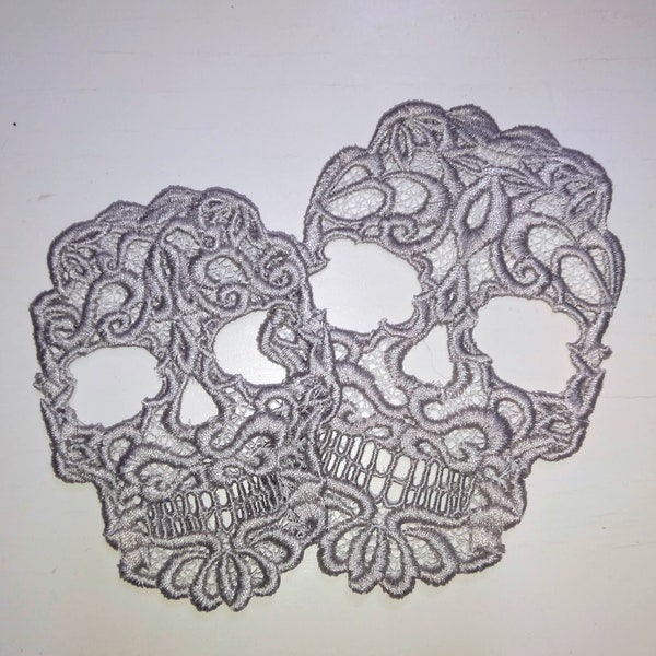 Skull Embroidery - Etsy