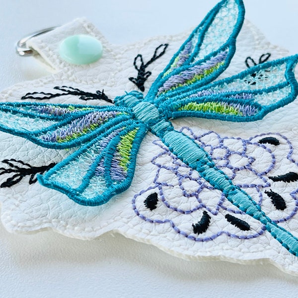 Dragonfly Embroidery - Etsy