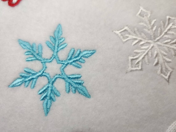 6 Snowflakes machine embroidery designs set assorted sizes | Etsy