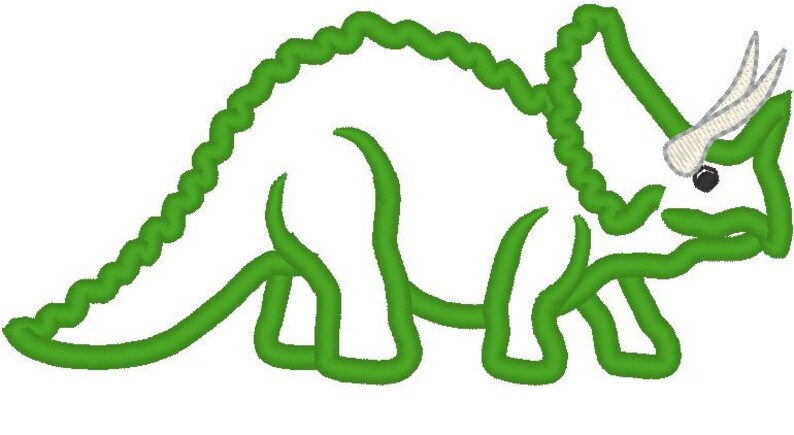 Dinosaur Applique Machine Embroidery Designs - Design Talk