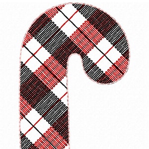 Tartan Plaid Gingham Christmas Ornaments Decoration Christmas Tree 8 ...