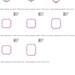 Very Different Decorate Monogram Name Frames 3 Types, SET of 3 Frame ...