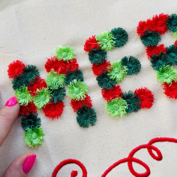 Embroidery Designs Fluffy Alphabet - Etsy