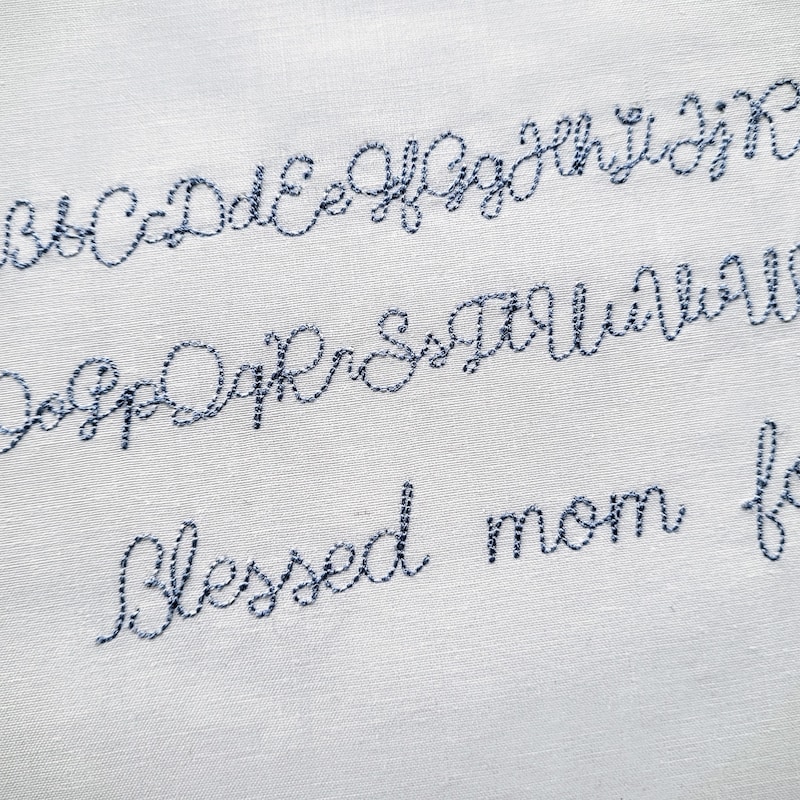 Mini Embroidery Font - Etsy